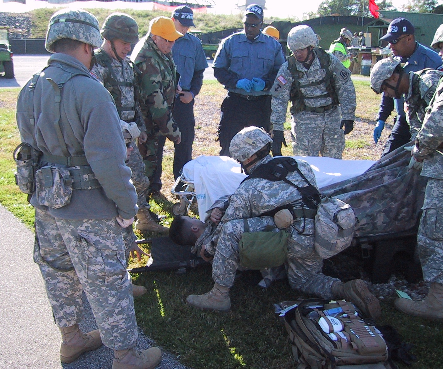NYS DMNA Press Release: Civilian, Military Team Up For Camp Smith Exercise